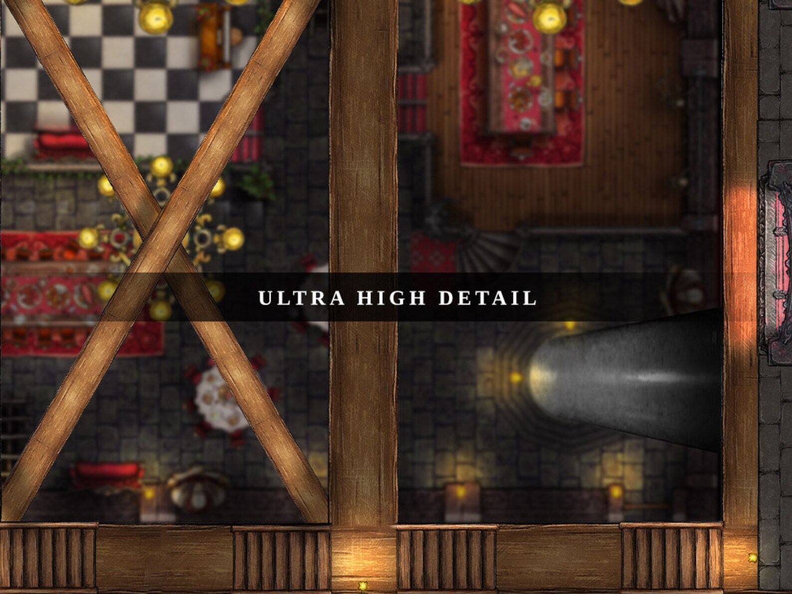 Vampire Ballroom, Battlemap, Dnd Battle Map, D&D, Battle Map, Dungeons ...