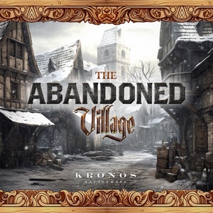 Abandoned Village Battlemap, Dnd Battle Map, D&D, Battle Map, Dungeons ...