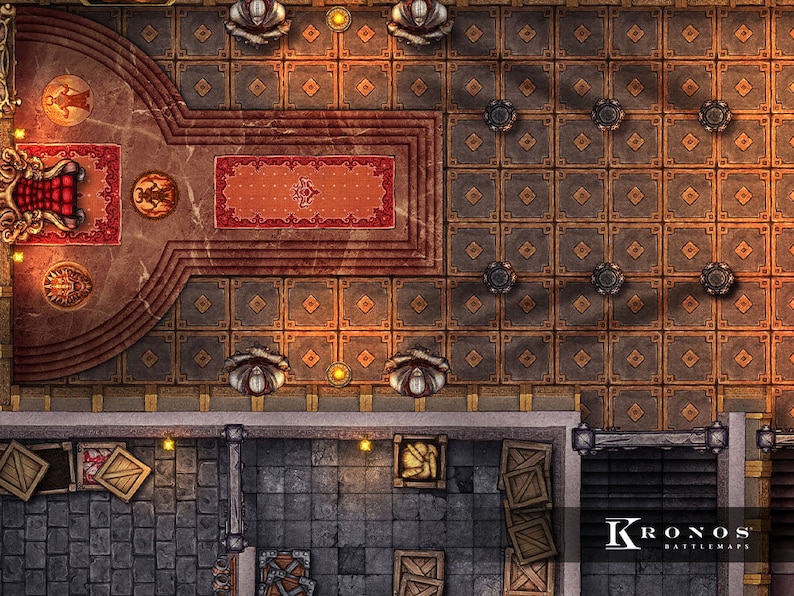 Fire Giant Lair Digital Battlemap Megadungeon 4K, Dnd Battle Map, D&D ...