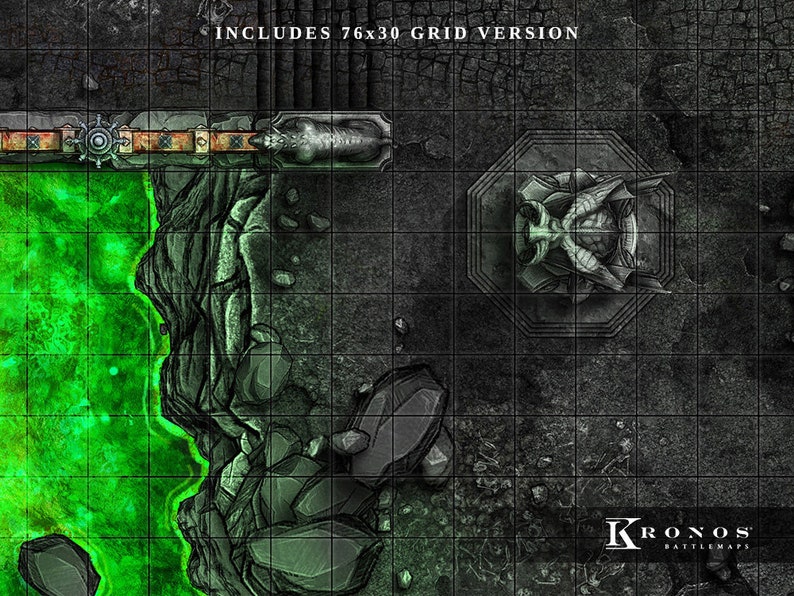 Prison Fortress Battlemap Bundle: Mega Dungeon Map (digital Download ...