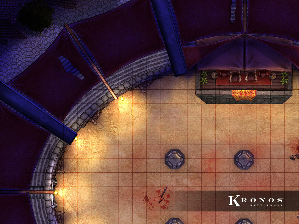 The Arena, Battlemap, Dnd Battle Map, D&D, Battle Map, Dungeons and ...