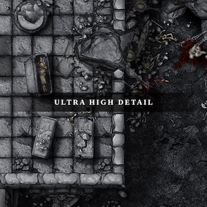 Underdark Ruins Battlemap: 40x30 Dnd Map (digital Download) - Etsy