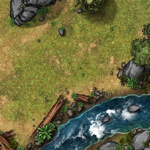 Forest Encounter Animated Battlemap , Dnd, Battle Map, Dungeons and ...