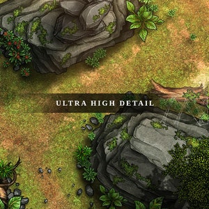 X2 Jungle Temple & Jungle Path Digital Battlemap, Dnd Battle Map ...