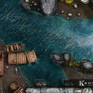 Abandoned Village Battlemap, Dnd Battle Map, D&D, Battle Map, Dungeons ...