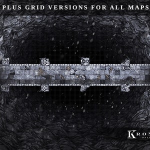 Underdark Bridge Battlemap: D&D 5e, VTT, Roll20 (digital Map) - Etsy