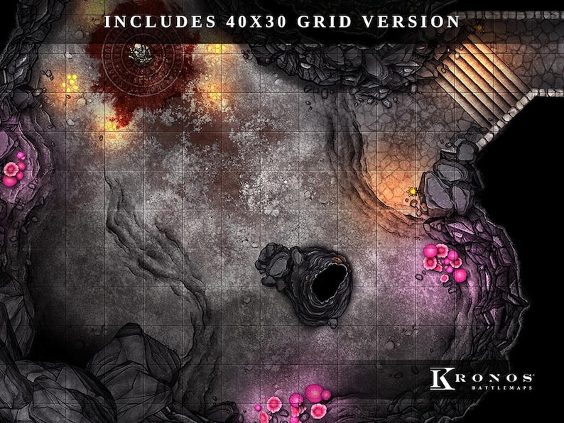 Evil Cult Basement Hideout, 4k Dnd Battle Map, (digital Map) - Etsy