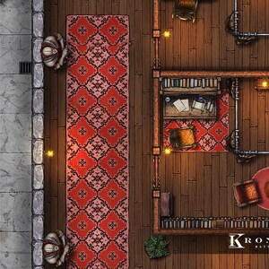 Insane Asylum Prison Battlemap, Dnd Battle Map, D&D, Dungeons and ...