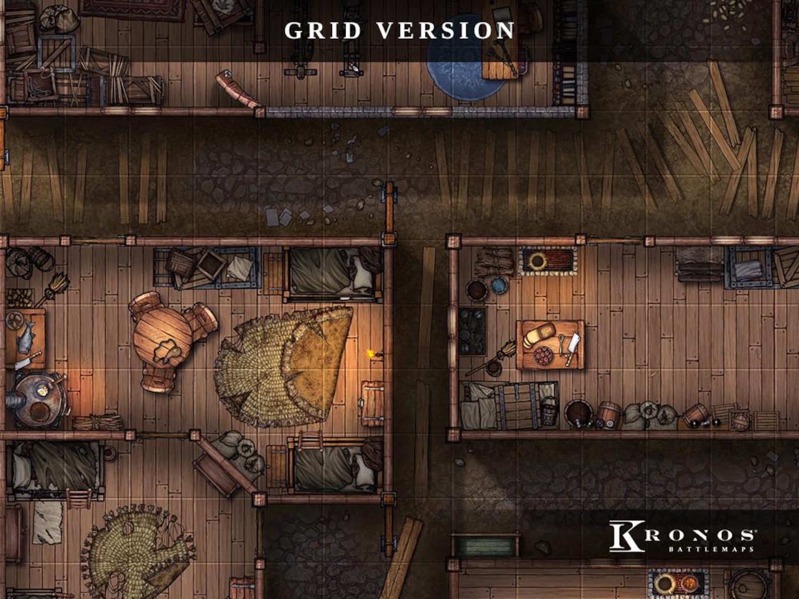 City Slums Battlemap: Dnd 5e Digital Map (VTT) - Etsy