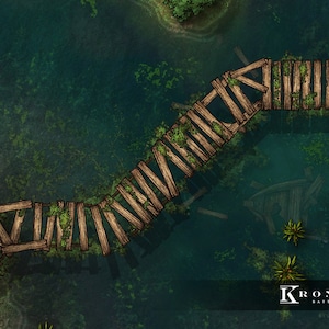 Swamp Ruins II - Battlemap, Dnd Battle Map, Battle Map, Dungeons and ...