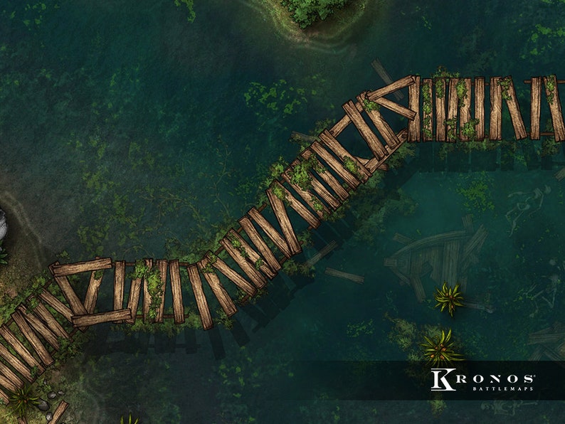 Swamp Ruins II Battlemap DnD Battle Map Battle Map - Etsy Italia