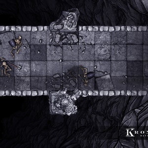 Underdark Bridge Battlemap: D&D 5e, VTT, Roll20 (digital Map) - Etsy