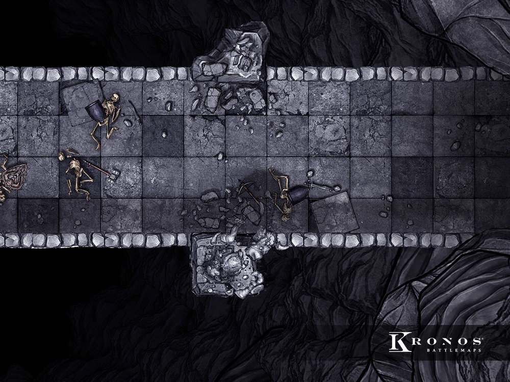 Underdark Bridge Battlemap: D&D 5e, VTT, Roll20 (digital Map) - Etsy