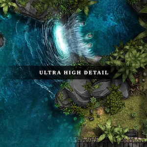 X2 Jungle Temple & Jungle Path Digital Battlemap, Dnd Battle Map ...