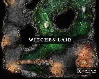 The Blood Cave Battlemap, Dnd Battle Map, D&D, Battle Map, Dungeons and ...