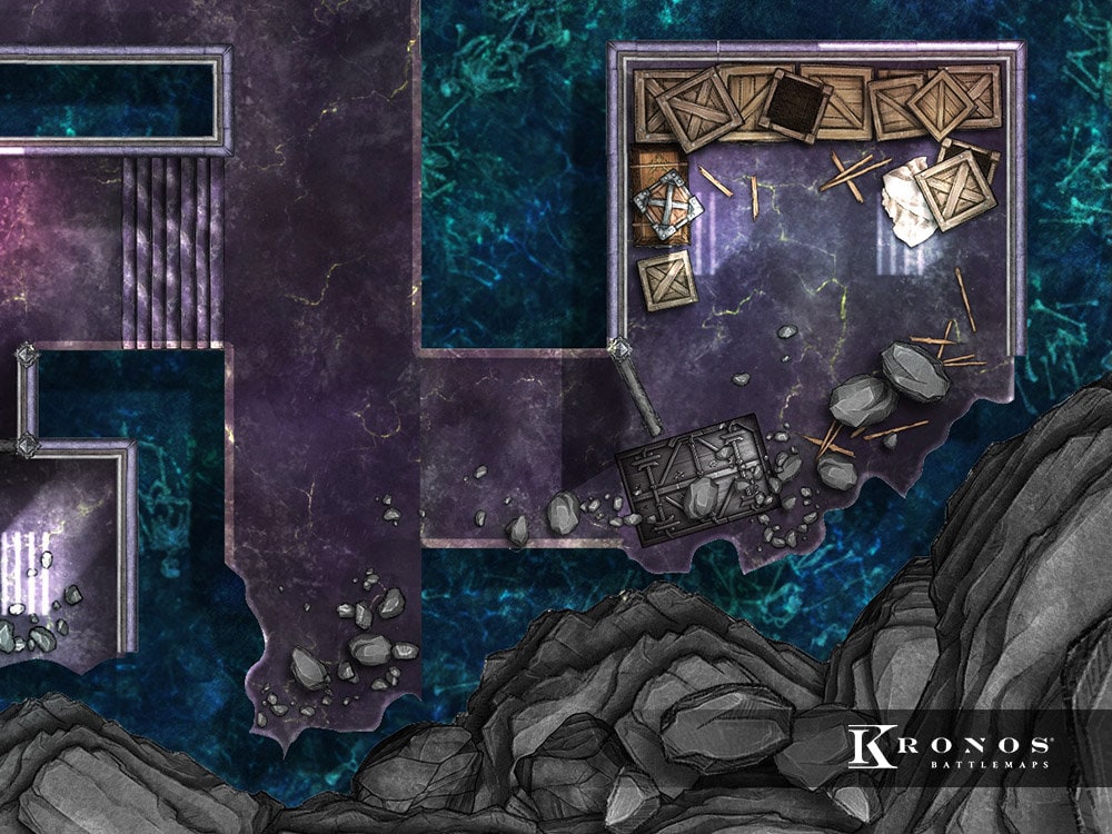 The Prison III, 40x30 Battlemap, Dnd Battle Map, D&D, Battle Map ...