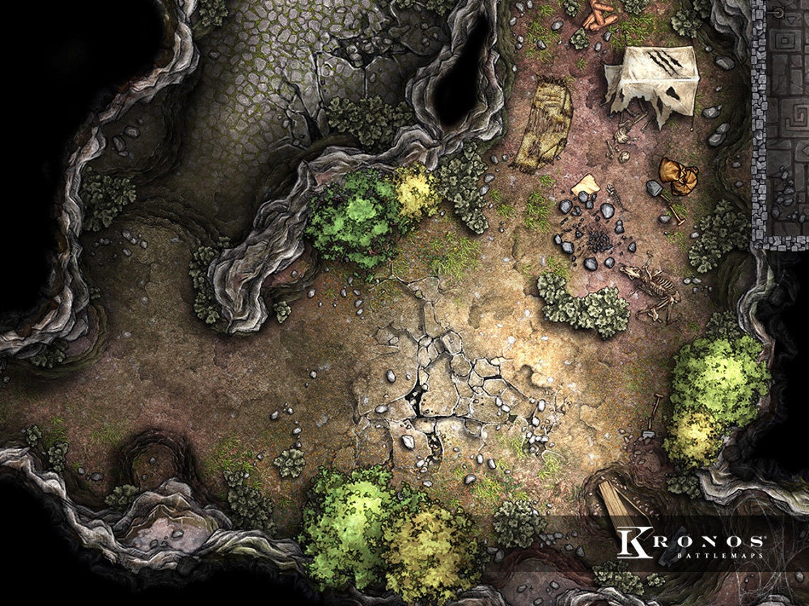 Ancient Tomb, Dnd Battle Map, D&D, Battle Map, Dungeons and Dragons, 5e ...