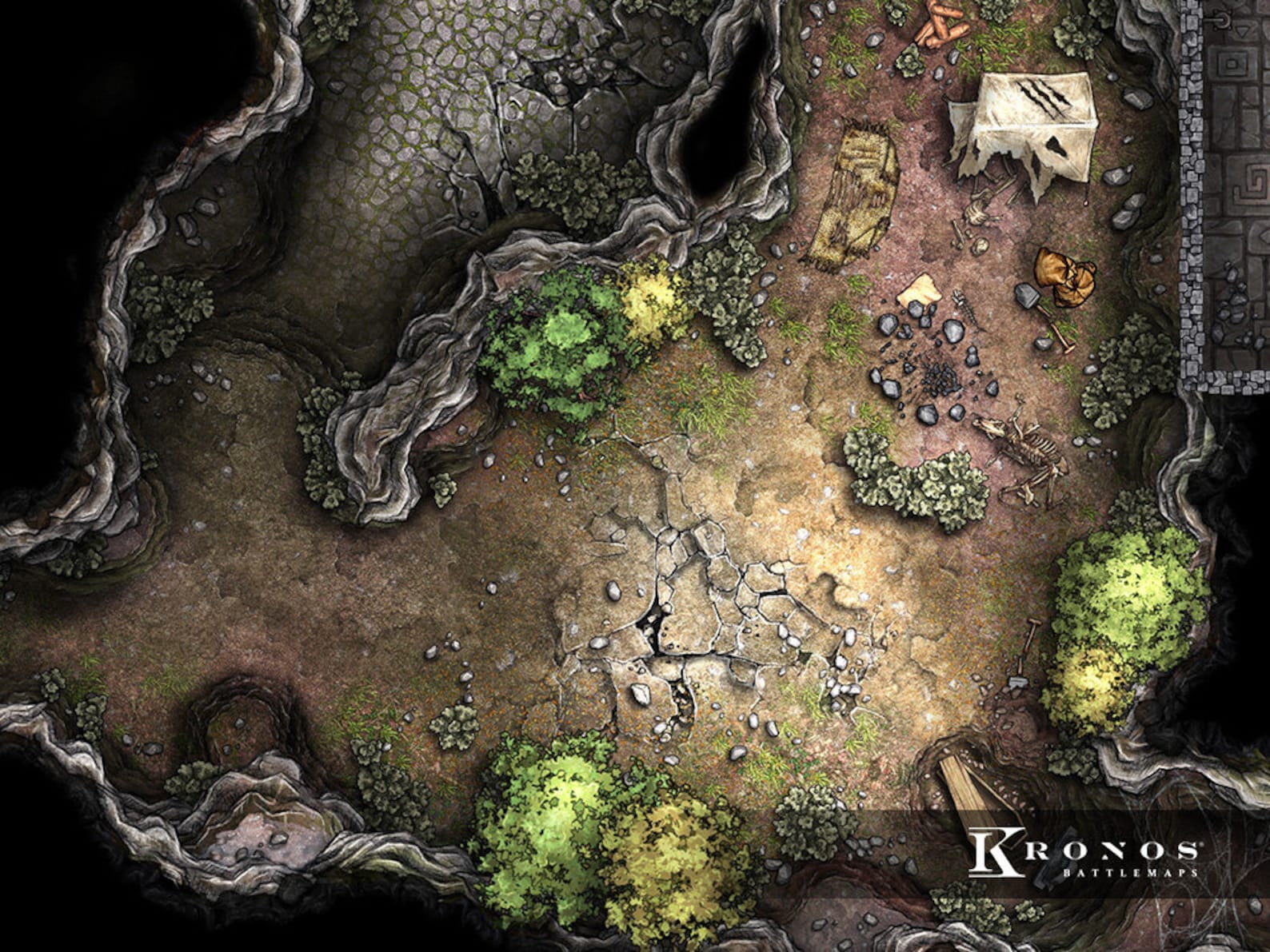 Ancient Tomb, Dnd Battle Map, D&D, Battle Map, Dungeons and Dragons, 5e ...