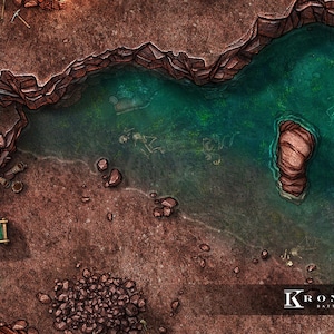 4K Gold Mine Battlemap: Dnd Dungeons and Dragons (digital Download) - Etsy
