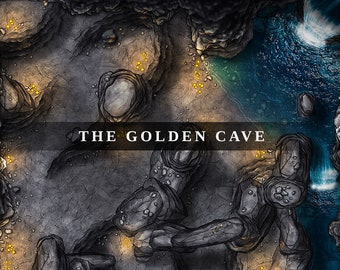 Underdark Tunnel Battle Map, Dnd Battle Map, D&D, Battlemap, Dungeons ...