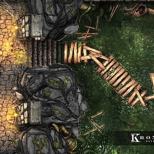 4K Cellar Dungeon Battle Map: Dnd 5e, VTT Ready (digital Map) - Etsy