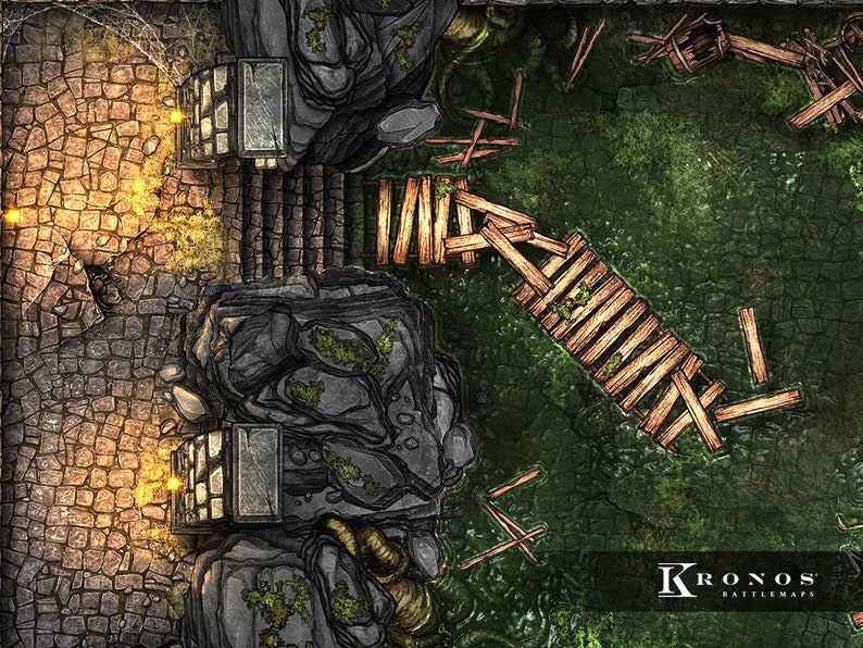 4K Cellar Dungeon Battle Map: Dnd 5e, VTT Ready (digital Map) - Etsy