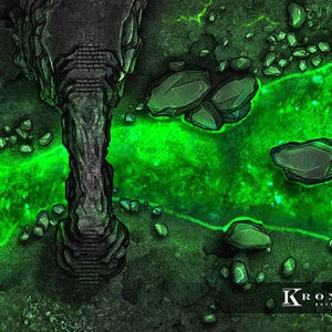 Underdark Outpost, Battle Map, D&D, Dungeons and Dragons, 5e, Roll20 ...