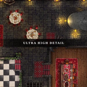 Vampire Ballroom, Battlemap, Dnd Battle Map, D&D, Battle Map, Dungeons ...