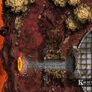 Floating Island + Avernus Digital Battlemap, Dnd Battle Map, Digital ...