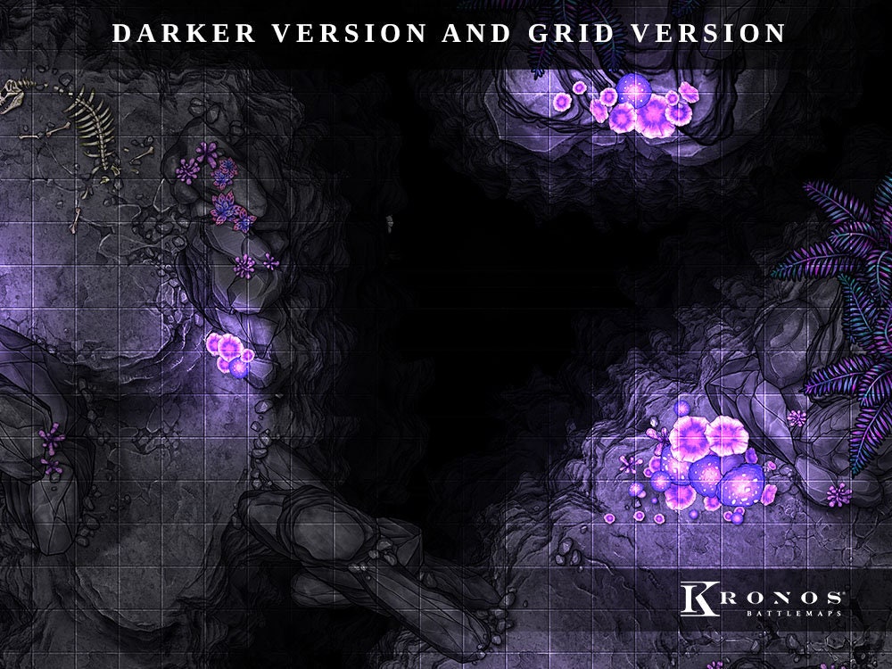 Underdark Serpents Pass Battle Map: 40x30 Dnd 5e (digital Map) - Etsy