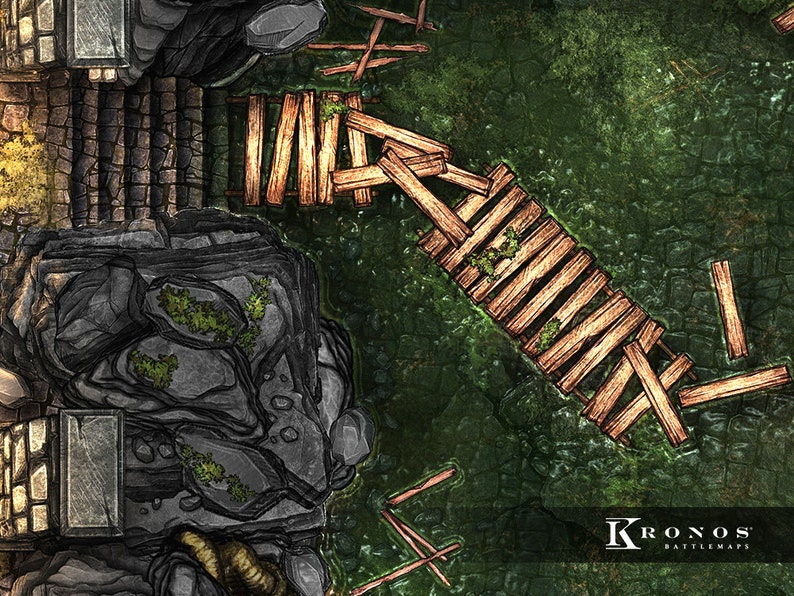 4K Cellar Dungeon Battle Map: Dnd 5e, VTT Ready (digital Map) - Etsy