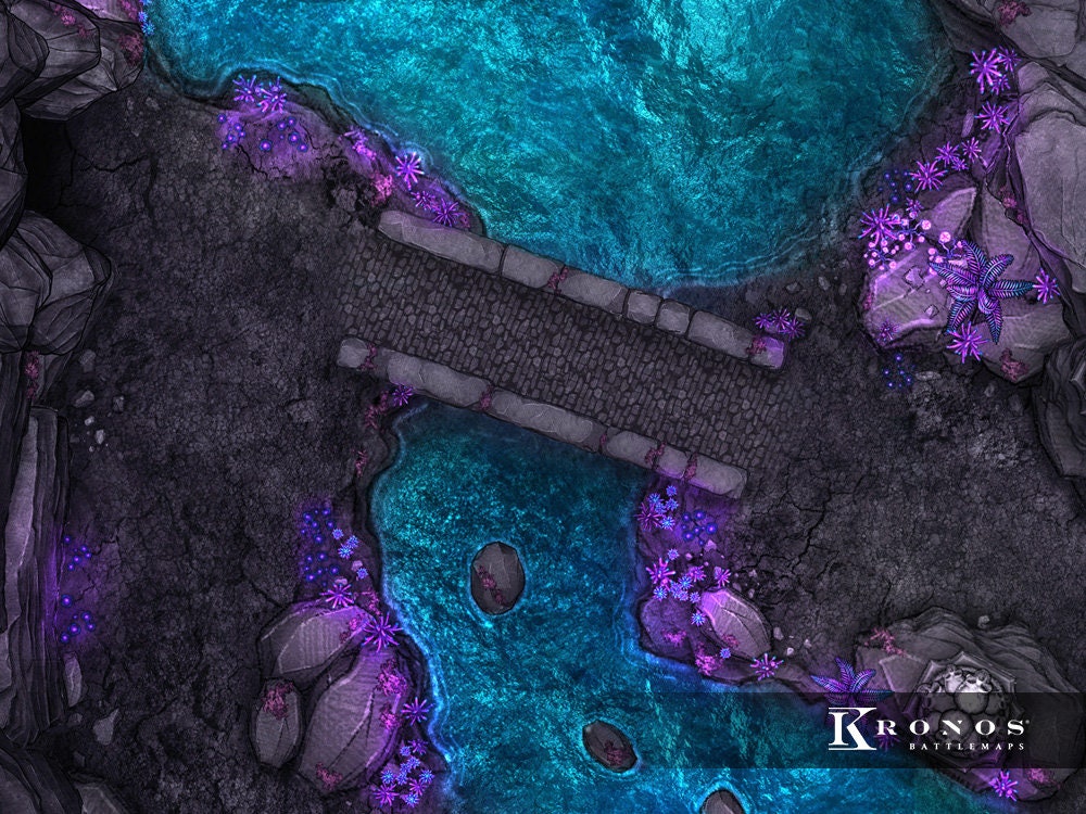 The Underdark Digital Battlemap, Dnd Battle Map, D&D, Dungeons and ...