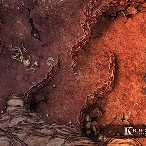 Fire Dragon Lair Battlemap: 4K Dnd Map (digital Download) - Etsy