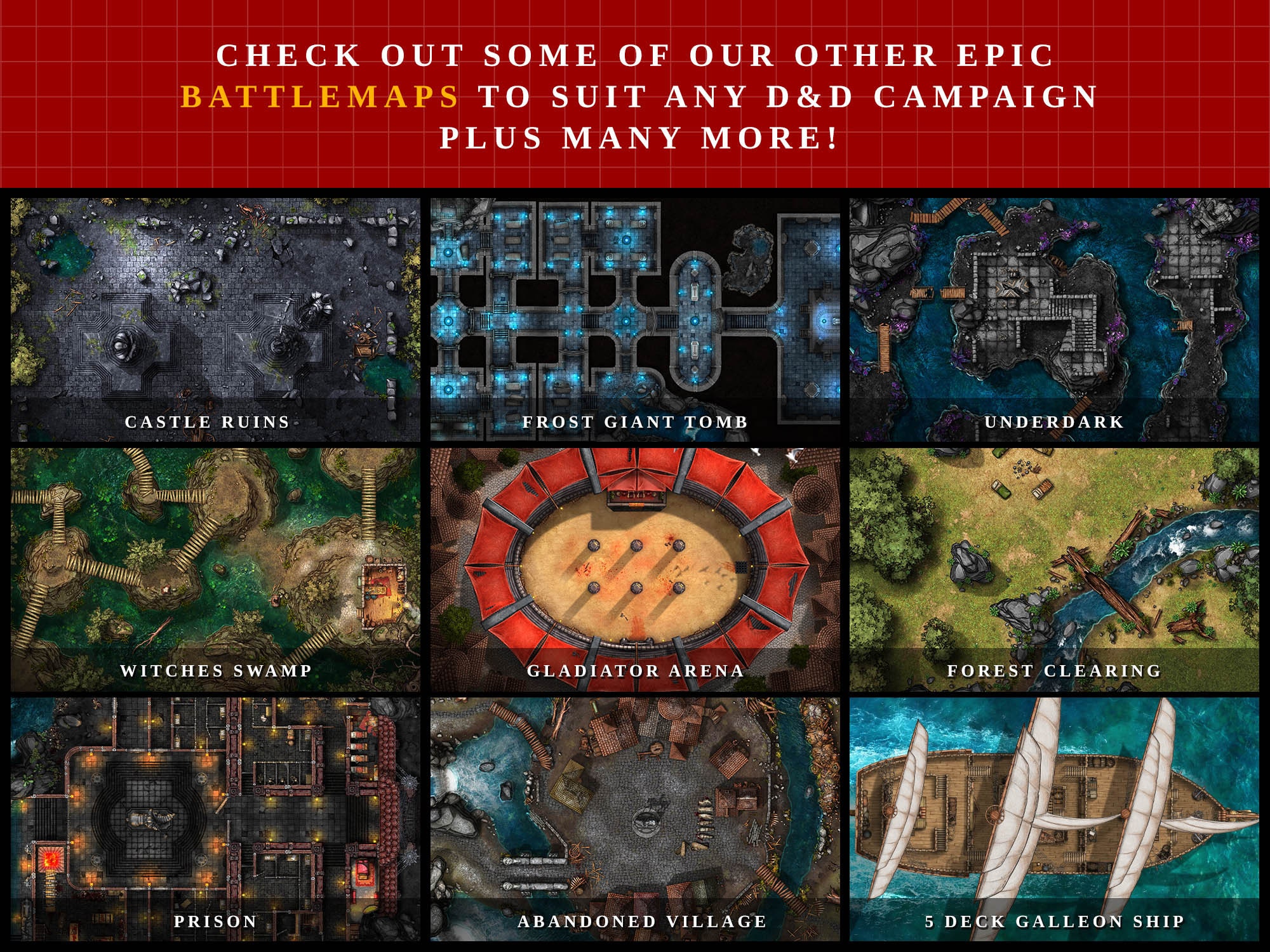 Sailing Ship Battlemap: Multi-deck RPG Map (digital Download) - Etsy