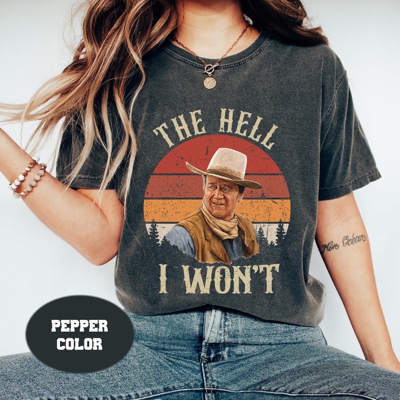 Funny John Wayne Shirts Men - Etsy