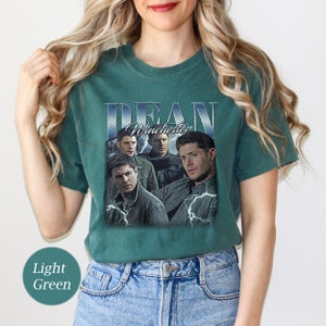 Dean Winchester Retro Vintage Comfort Colors Shirt, Funny Gift for ...