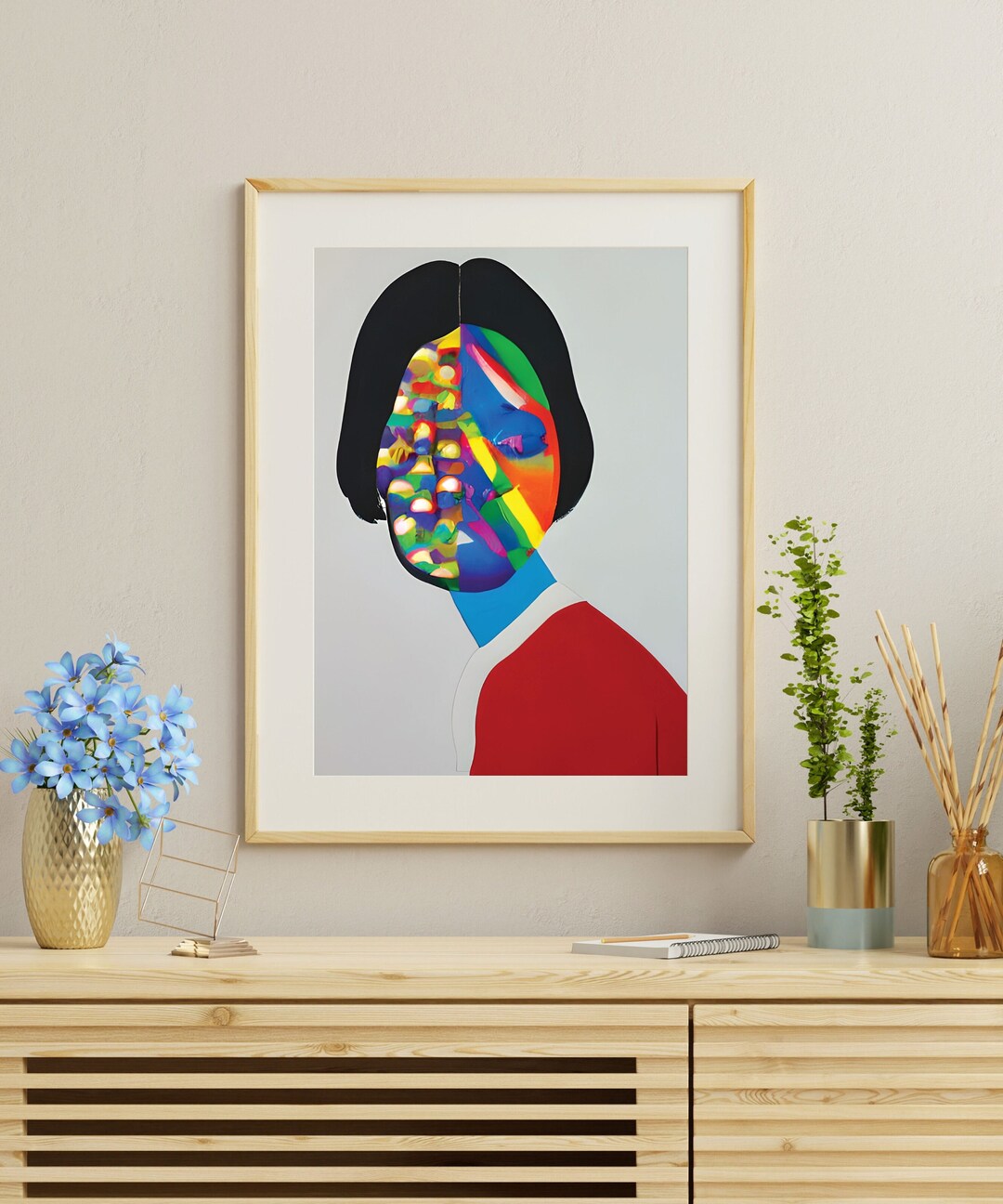 SPELLBIND | Fine Art Print | Abstract Modern Wall Art | Dopamine Art ...