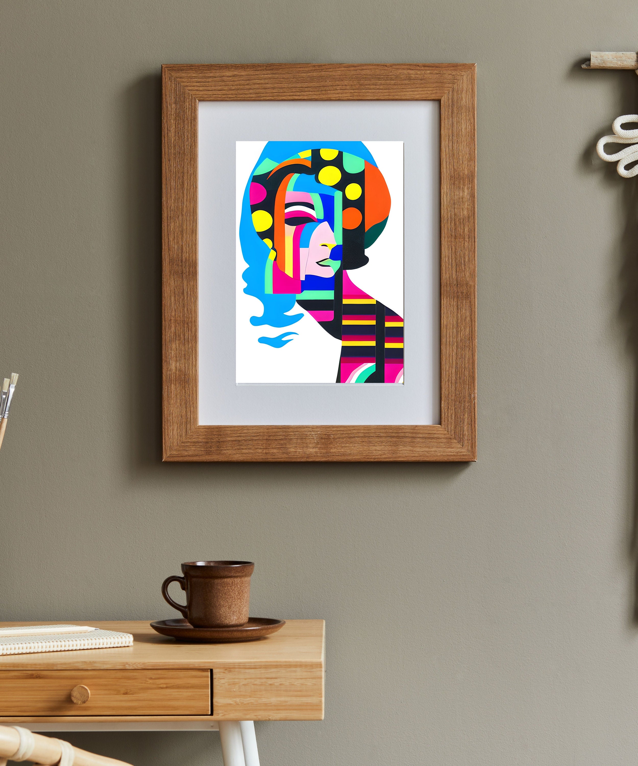 LUCIDIA | Fine Art Print | Abstract Modern Wall Art | Dopamine Art ...