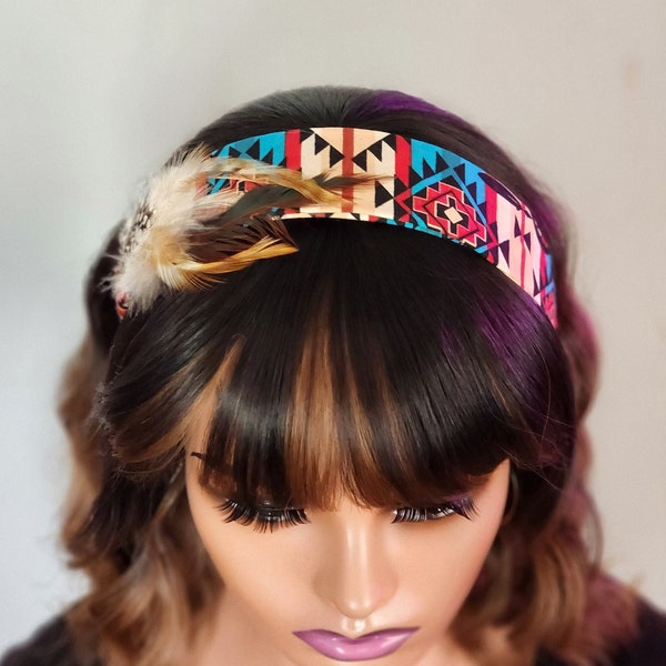 Feather Headband - Etsy