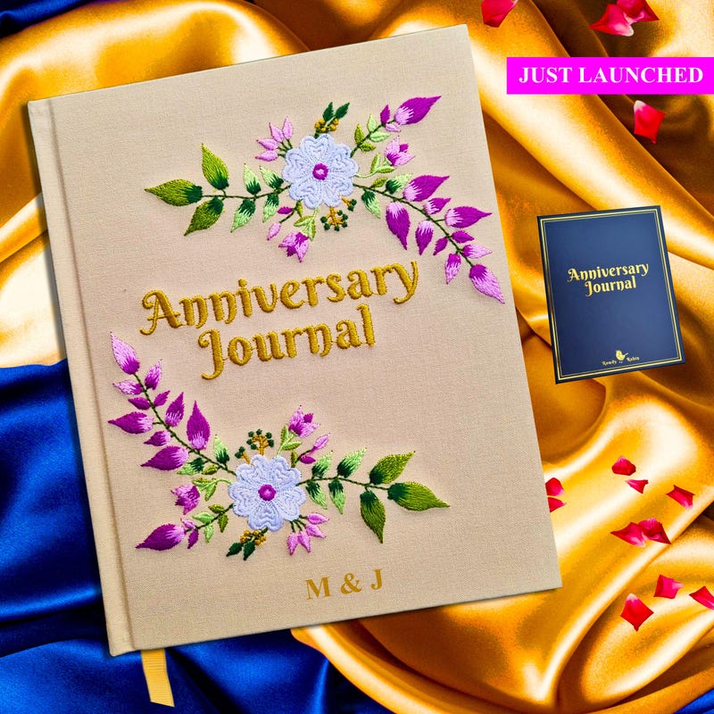 Anniversary Journal - Etsy