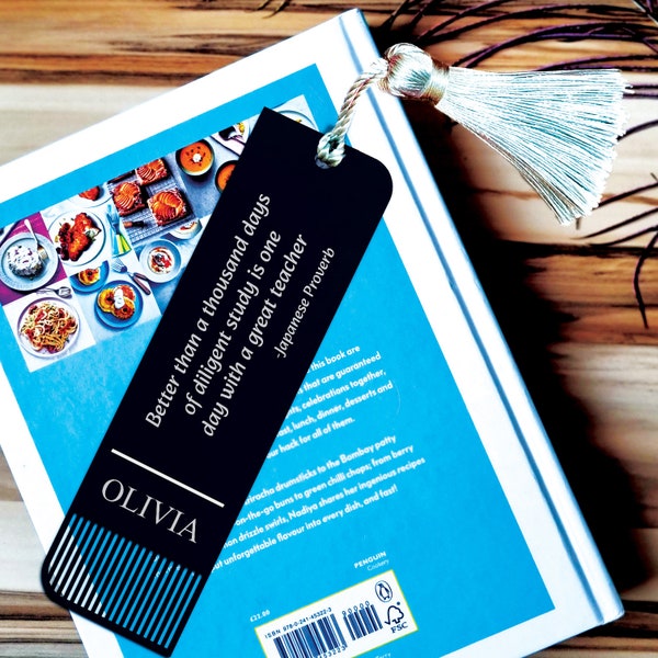 Quote Bookmark - Etsy