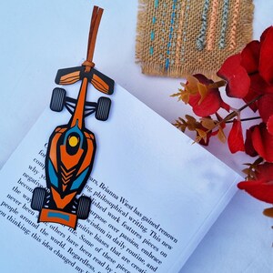 Racing Metal Bookmark Mclaren Fan Gift Motor Racing Gift Racing Car ...