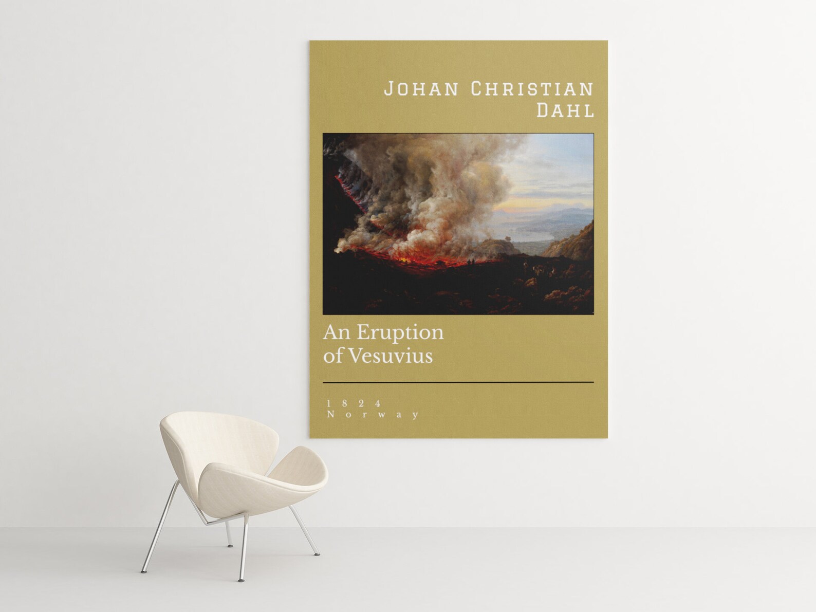 Printable Digital Download | an Eruption of Vesuvius - Dahl |colorful ...