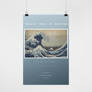 Printable Digital Download | Katsushika Hokusai - the Great Wave ...