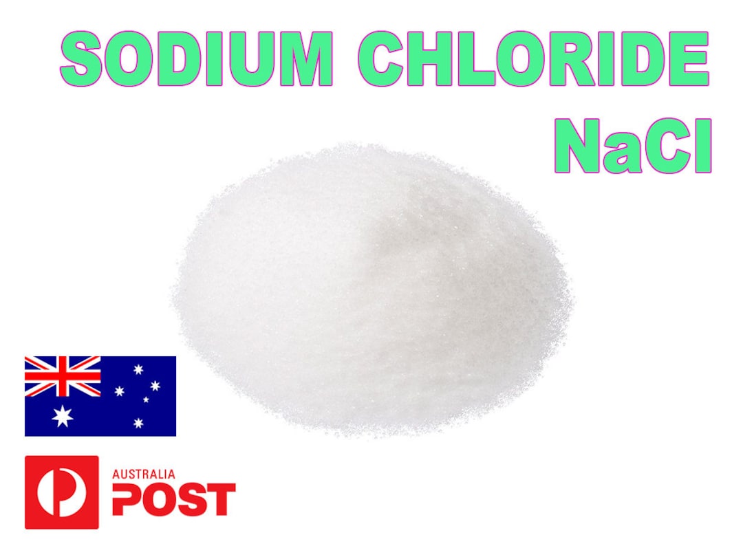 Food Grade Sodium Chloride - 100% Pure Nacl - Etsy