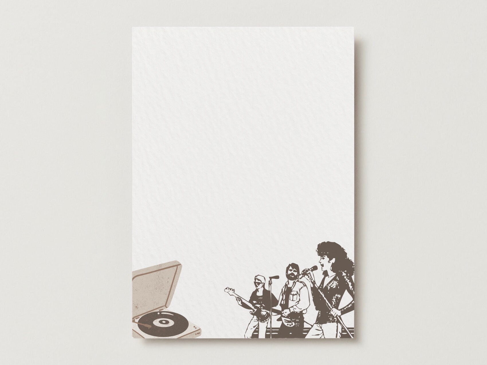 Plantilla de invitación de cumpleaños temática de banda de cantantes de ...
