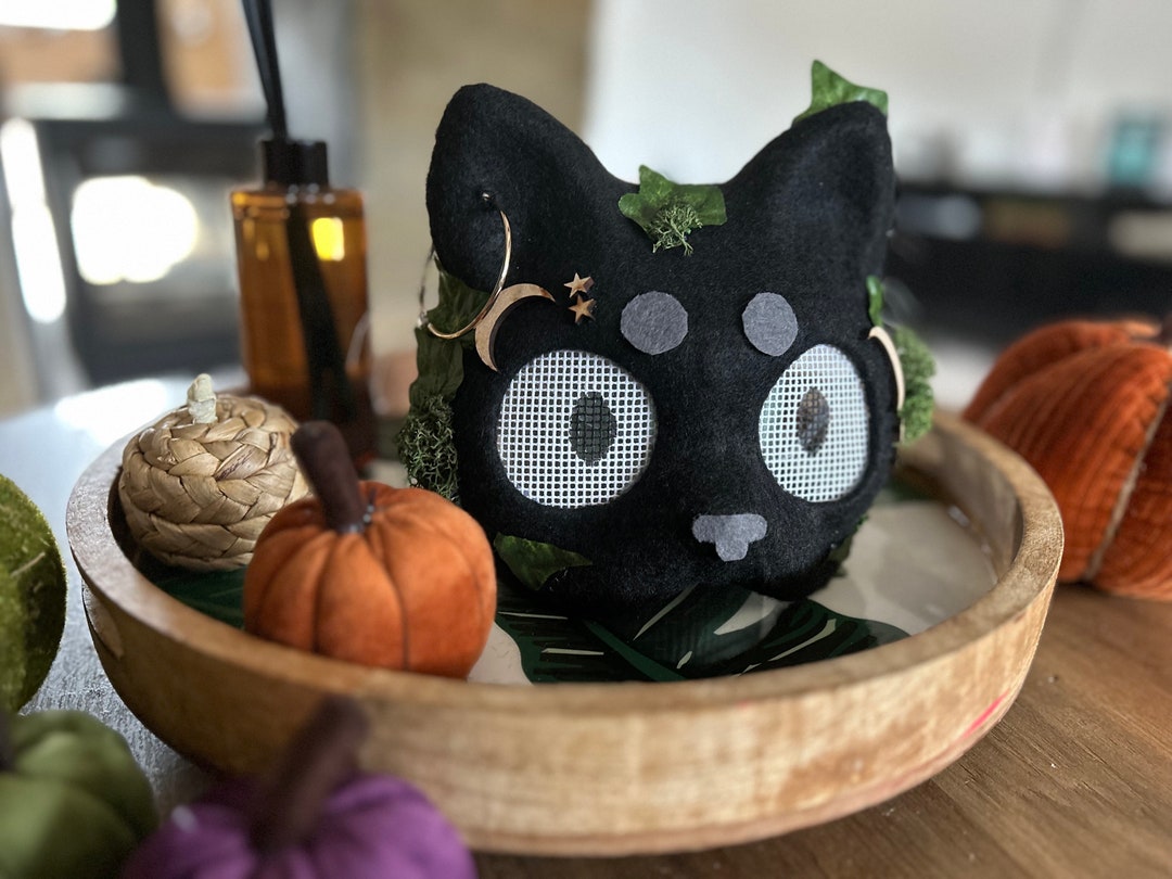 Therian Cat Mask Moons and Stars Theme Optional Tail - Etsy