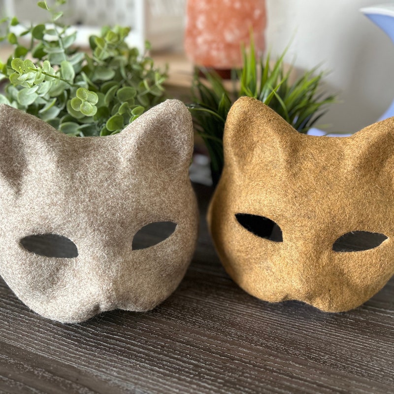 Realistic Cat Masks - Etsy