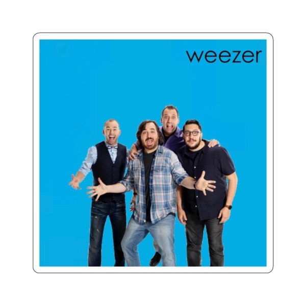 Weezer Stickers - Etsy