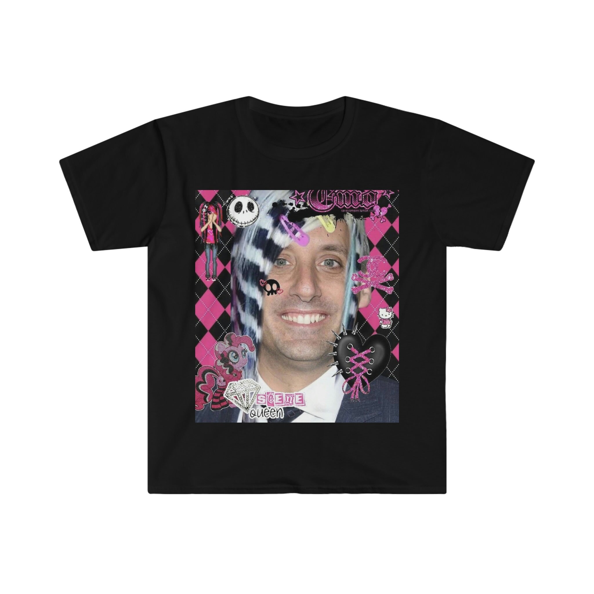 Joe Gatto Impractical Jokers Emo Scene Meme Unisex Softstyle T-shirt - Etsy